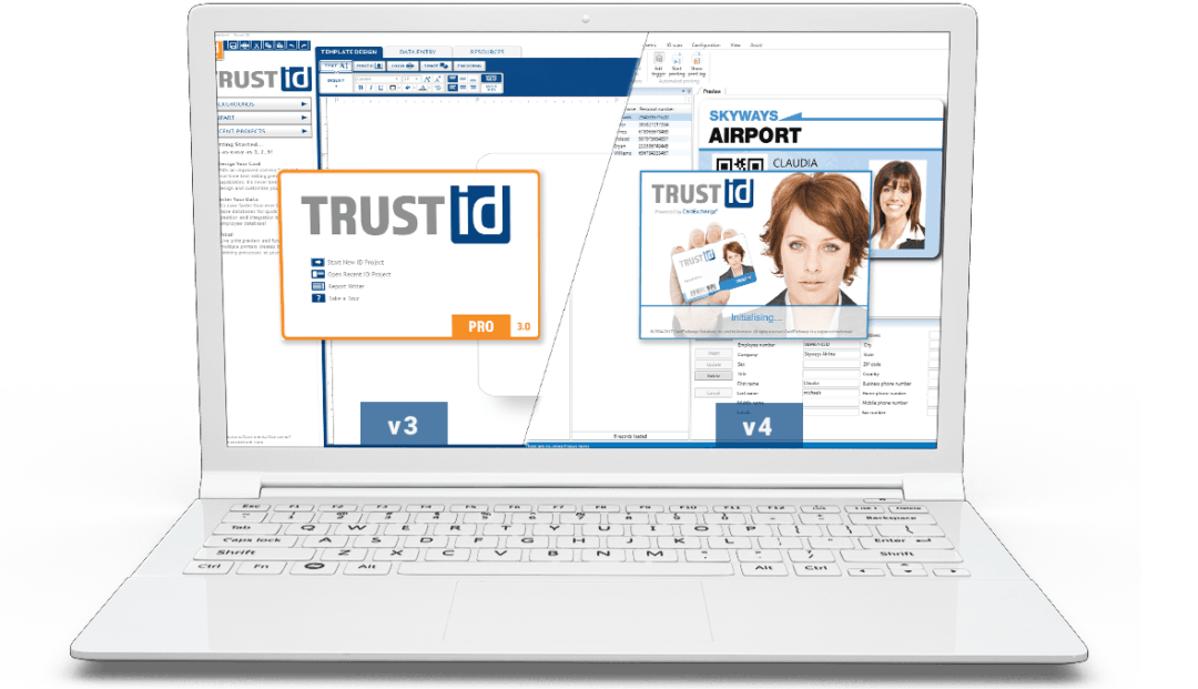 ID Card Design and Management Software | TrustID